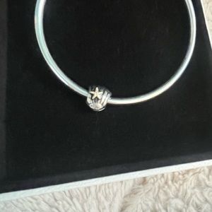 Pandora | Jewelry | Pandora Starfish Seashell Charm For Bracelet 925 ...